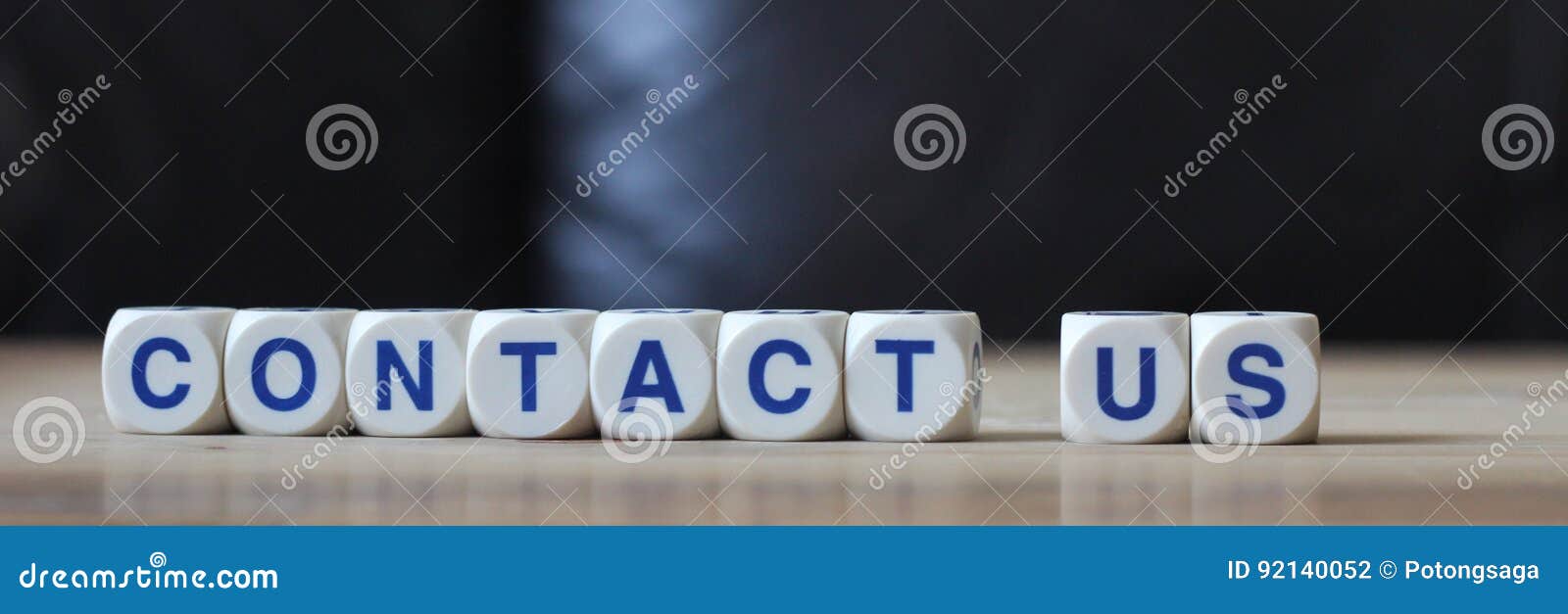 Contact us stock photo. Image of cube, wordings, communicate - 92140052
