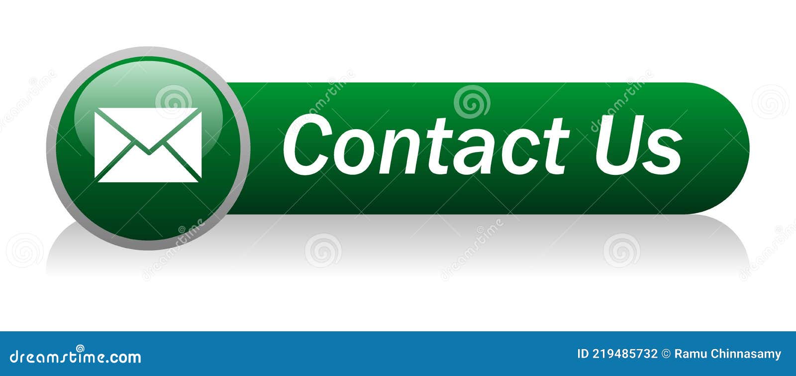 Contact Us Mail Icon Web Button Stock Illustration - Illustration of ...
