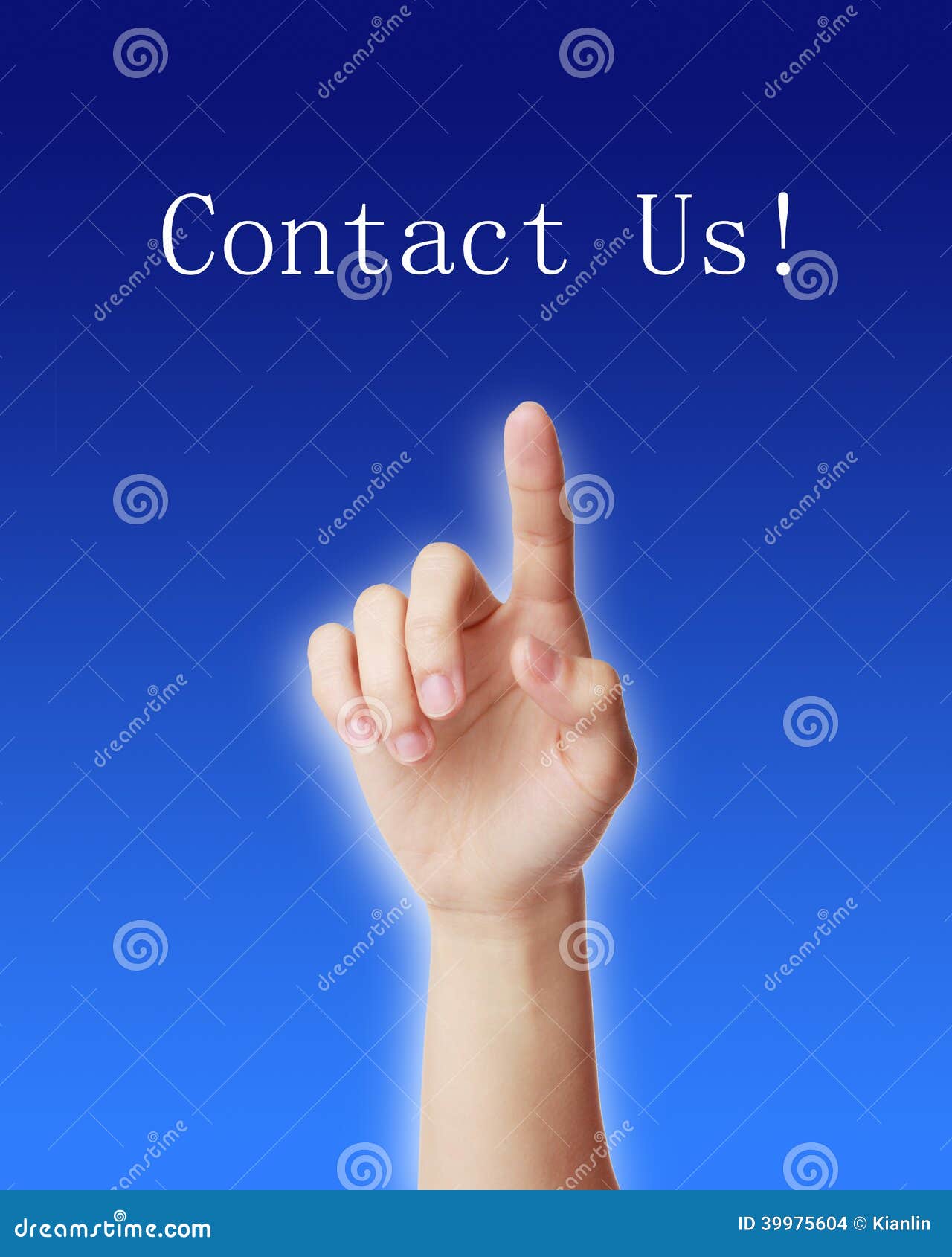 Contact Us! stock photo. Image of office, list, isolated - 39975604