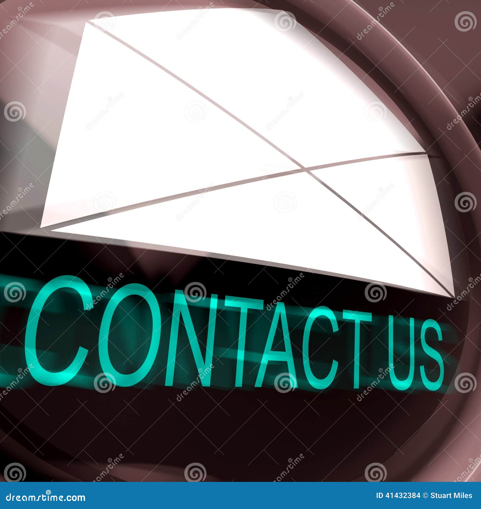 Contact Us Postage Means Feedback and Discussing Stock Illustration ...
