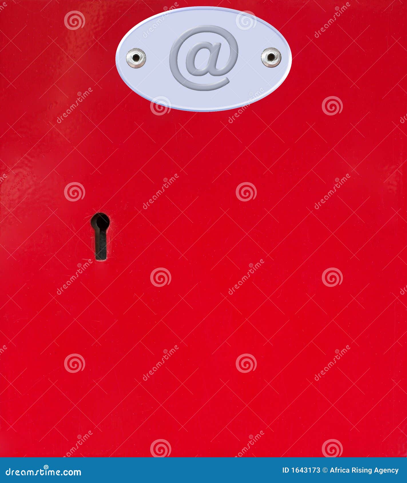 Contact Us Red Post Office Boxes with Email Stock Image - Image of ...