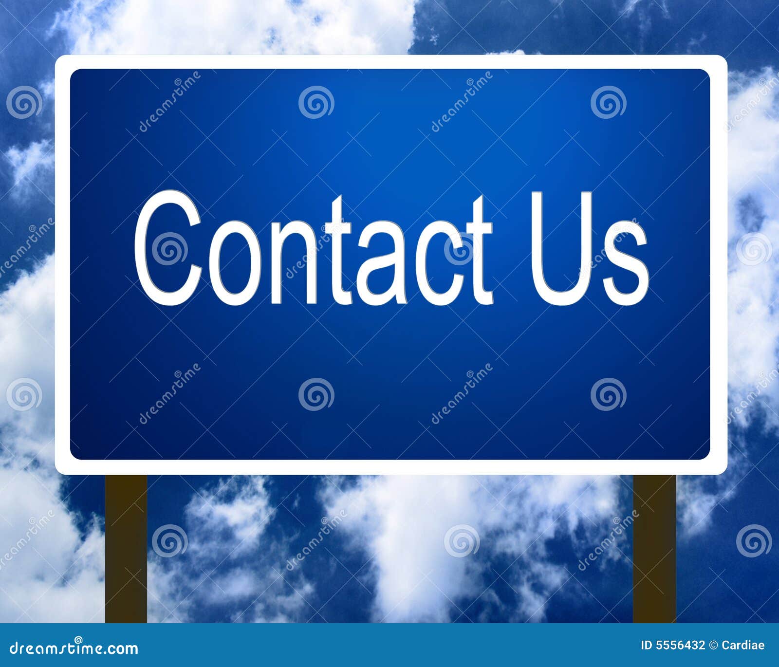 Contact Us sign stock illustration. Illustration of mail - 5556432