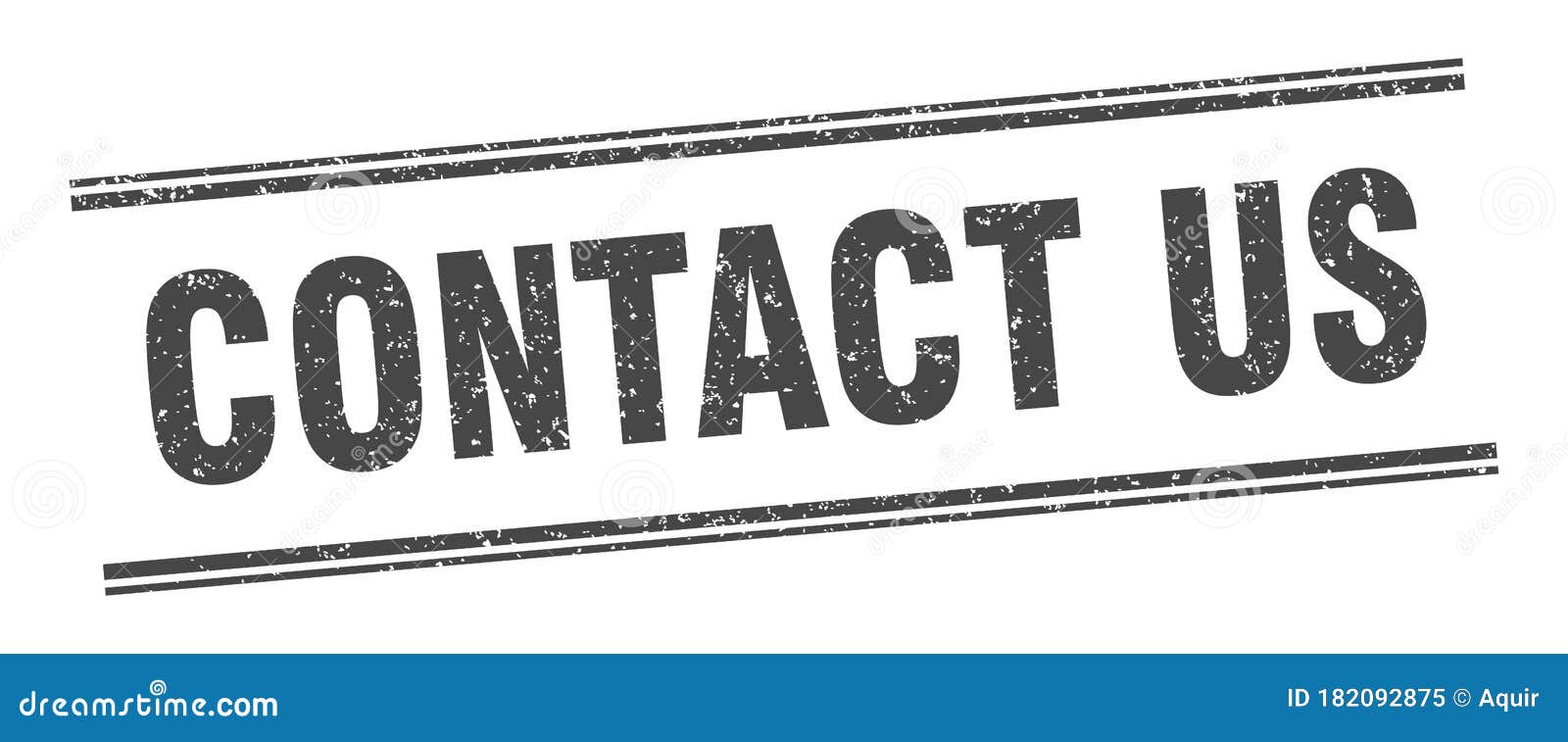 Contact Us Stamp. Contact Us Square Grunge Sign Stock Vector ...