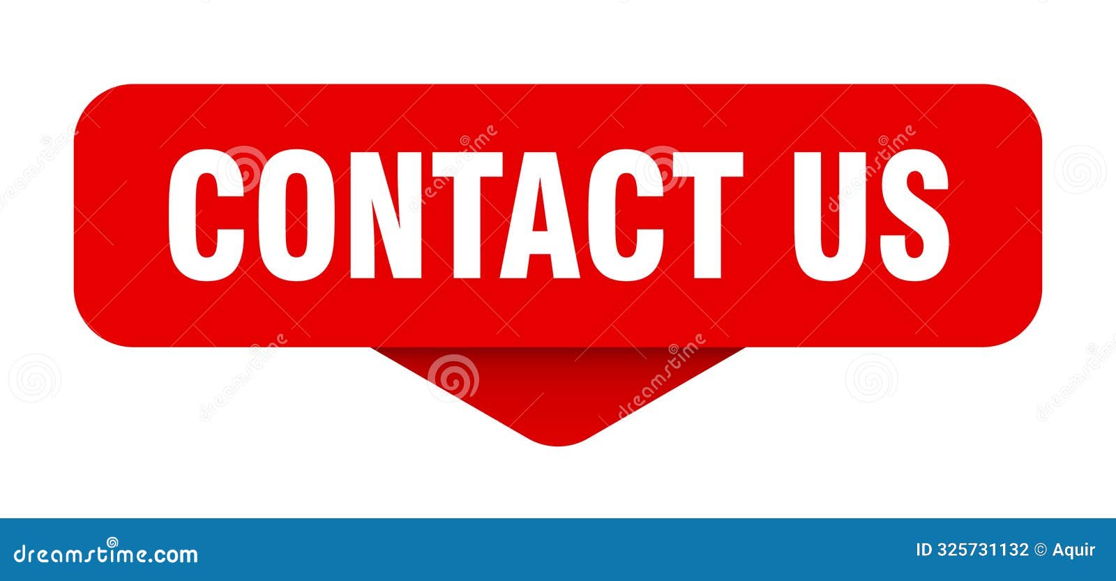 Contact Us Sticker. Contact Us Sign on Transparent Background Stock ...