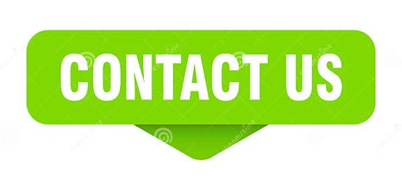 Contact Us Sticker. Contact Us Sign on Transparent Background Stock ...