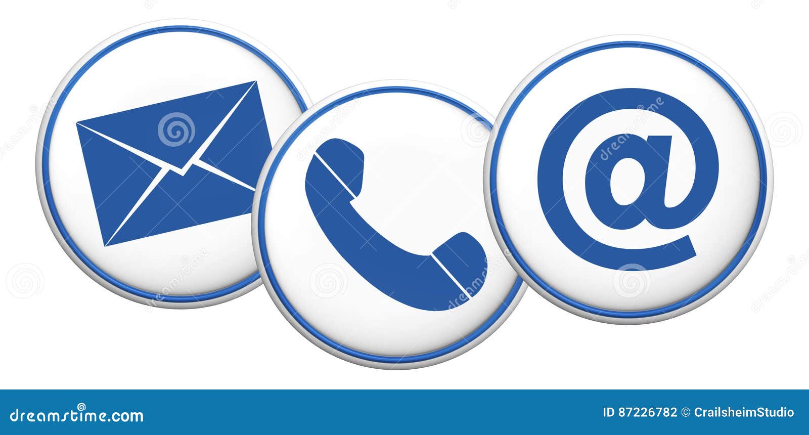 Contact us symbol button stock illustration. Illustration of button ...