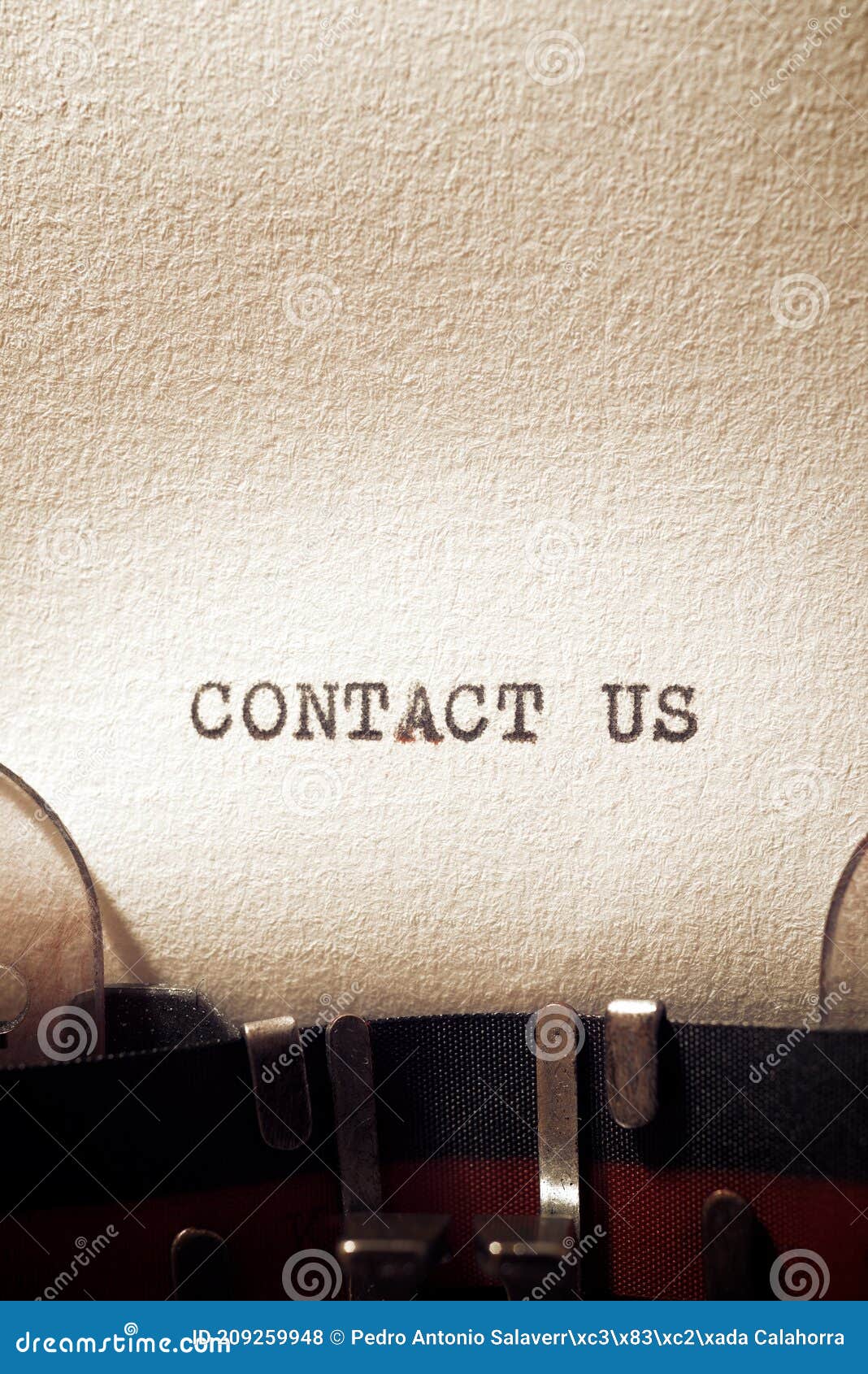 Contact us text stock photo. Image of assistance, corporate - 209259948