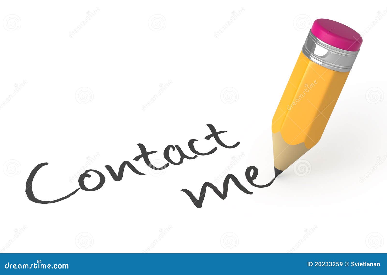 Contactez-moi. illustration stock. Illustration du services - 20233259