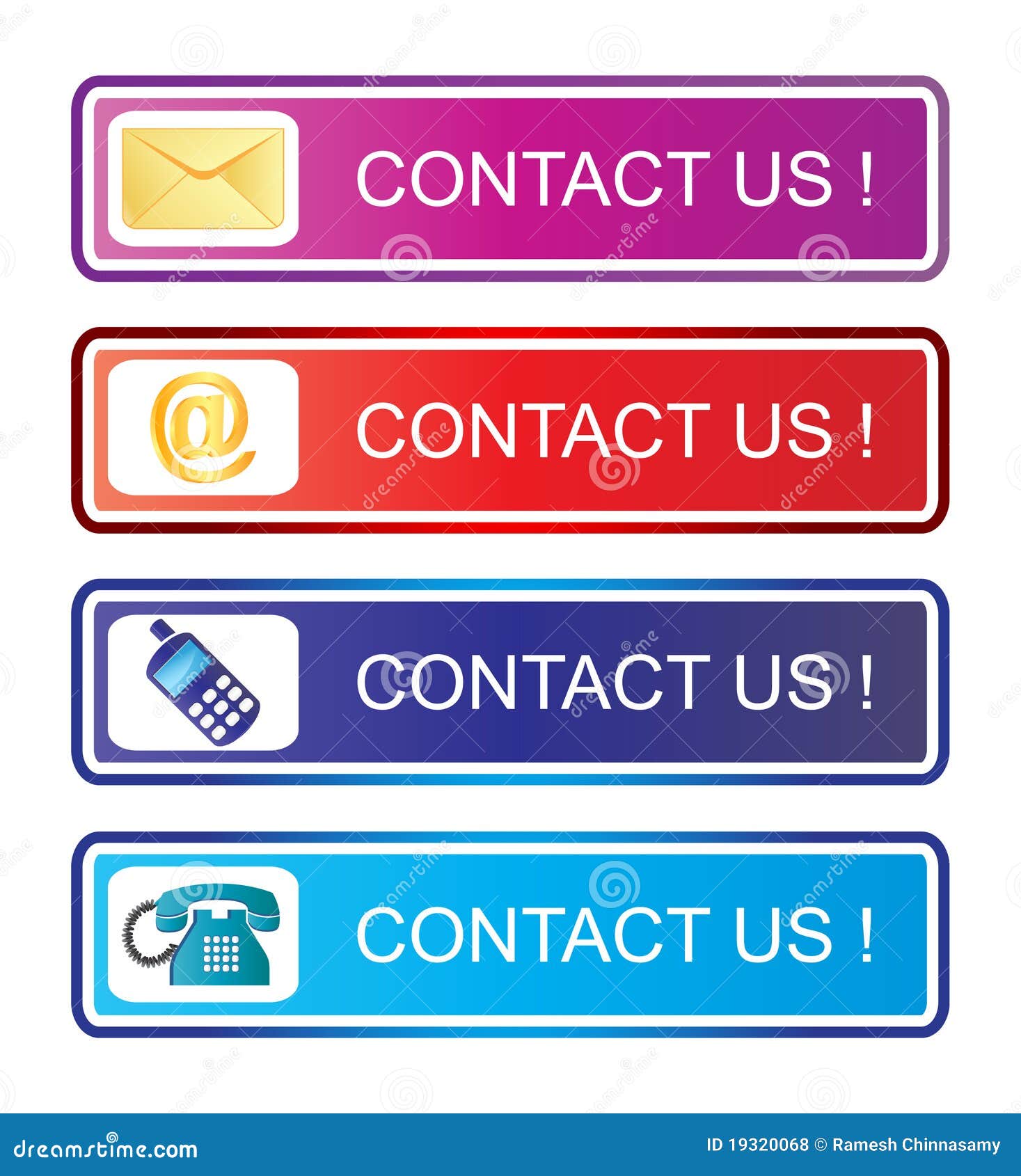 Contactez-nous illustration de vecteur. Illustration du internet - 19320068