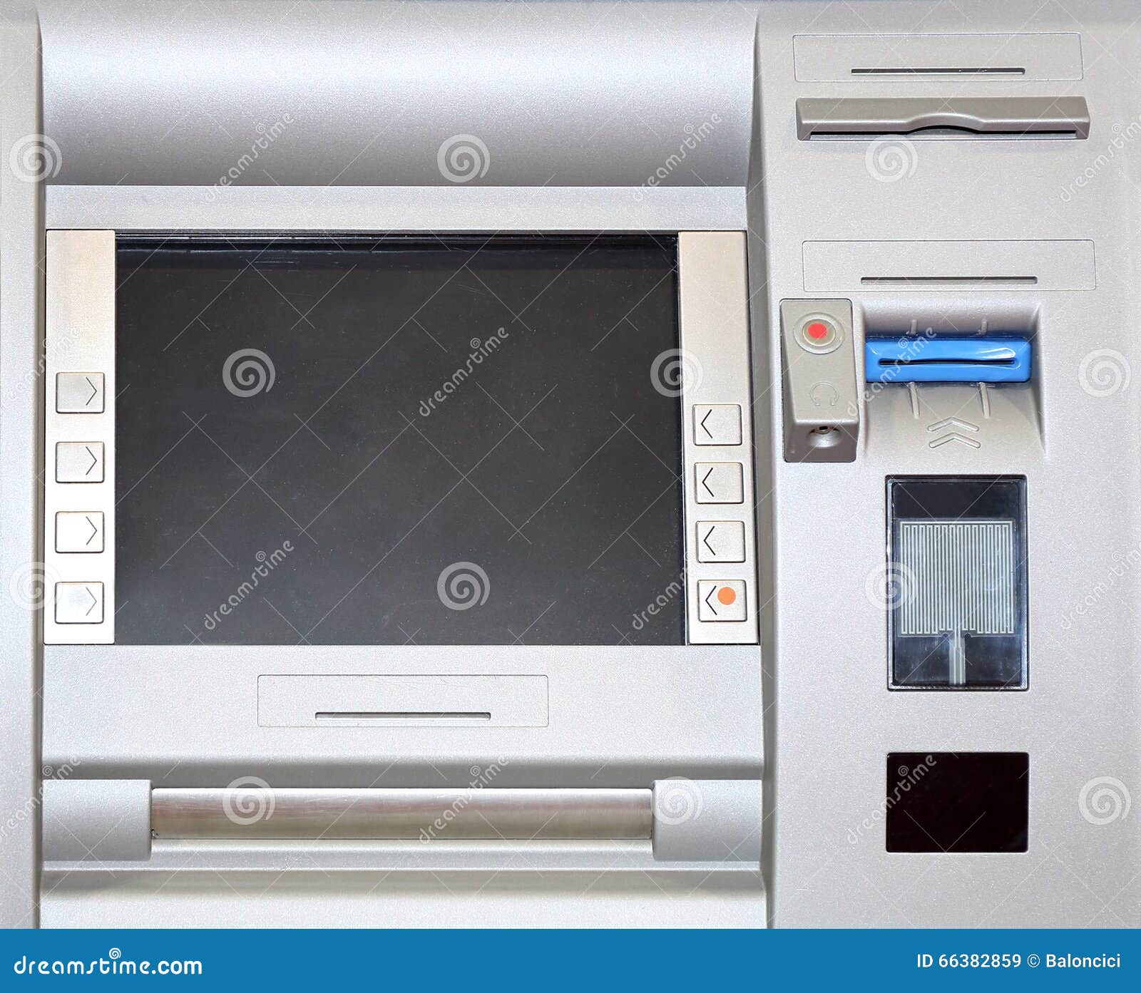 Contactless ATM stock image. Image of chip, contactless - 66382859