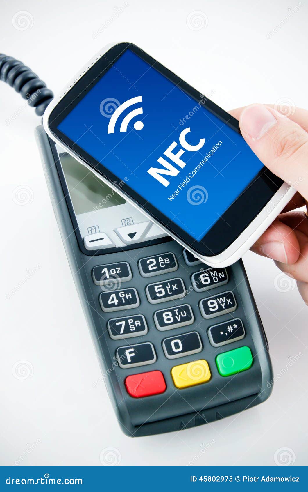 Contactless Payment Card with NFC Chip Editorial Stock Photo - Image of ...
