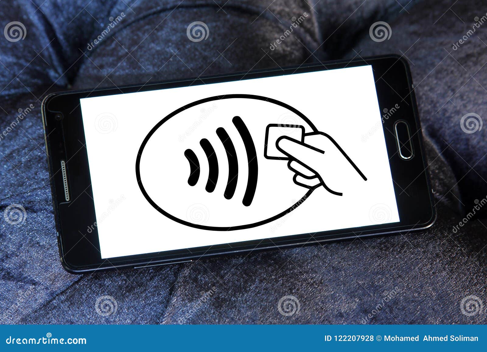 Contactless Payment System Logo Editorial Stock Photo - Image of emblem ...