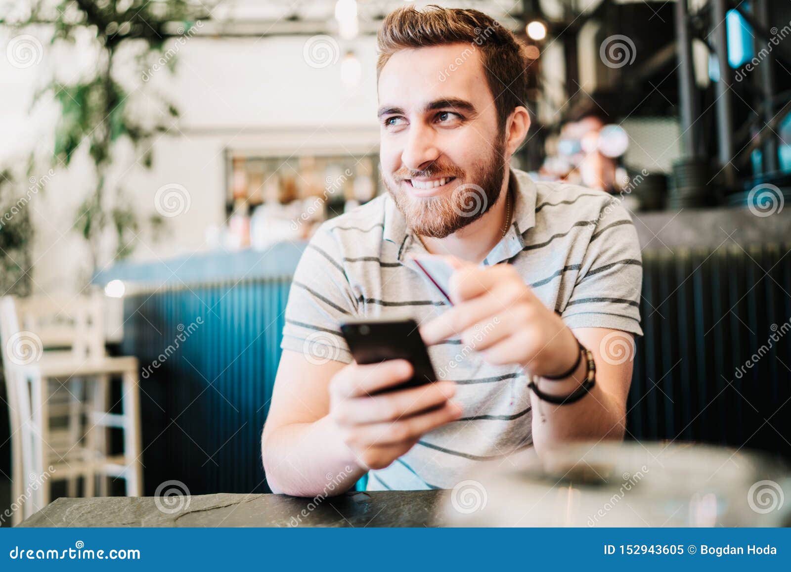 Contactless Technology, Nfc Payment Using Credit Card and Smartphone ...