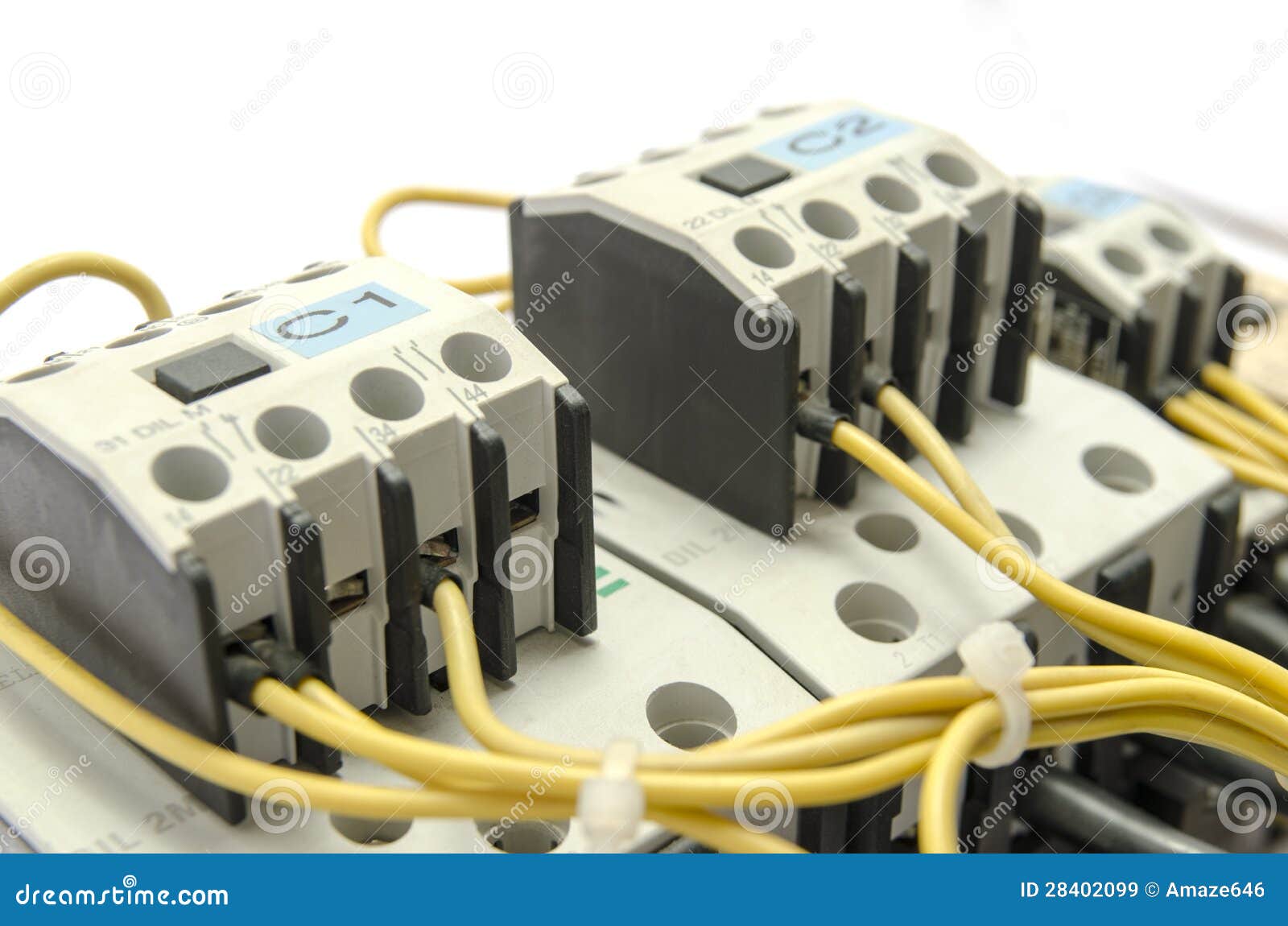 Contactor stock image. Image of production, relay, electricity - 28402099