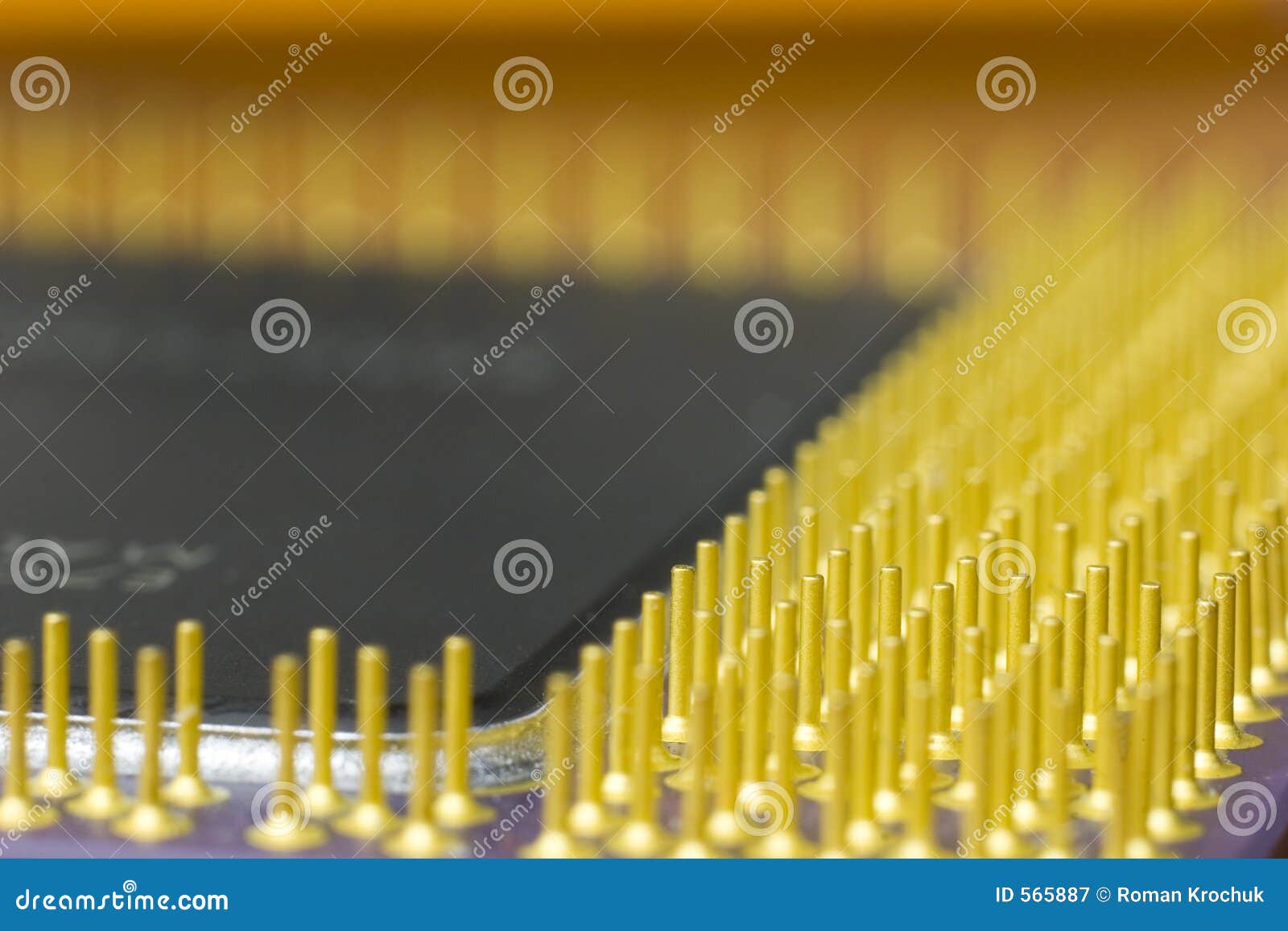 Contactos de la CPU, macro imagen de archivo. Imagen de motherboard ...
