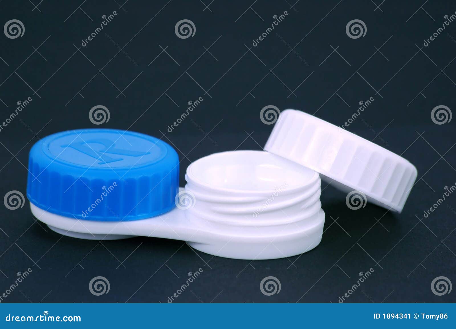 Contacts case stock image. Image of hygiene, maintenance - 1894341
