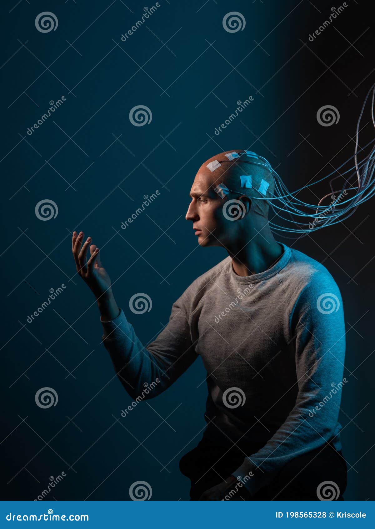 Contacts Connected To the Brain, Reading Brain Signals, Studying ...