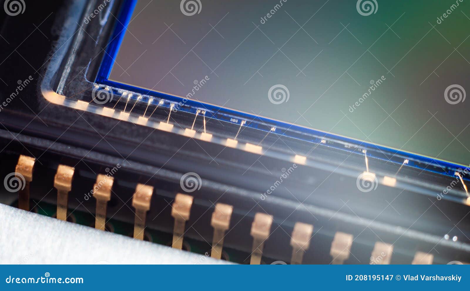 Contacts for Connecting the Matrix To the Processing Chip for ...