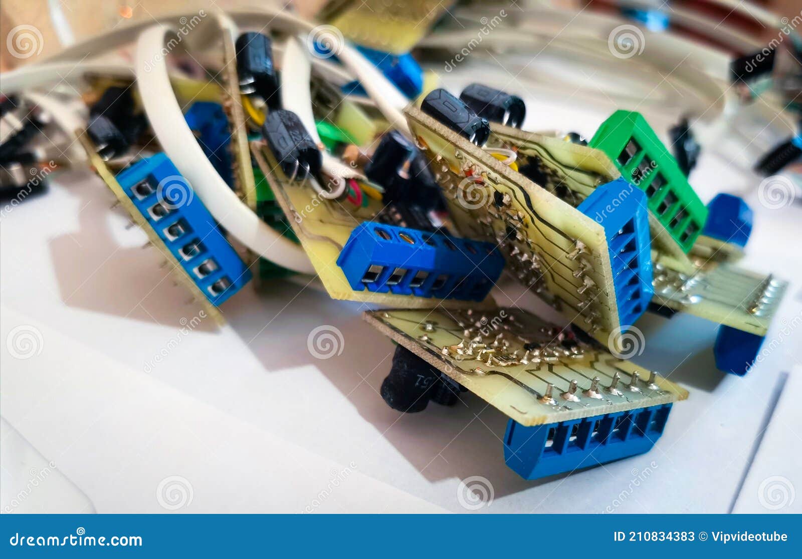 Contacts and Connectors on Electronic Radio Boards and Electronic ...