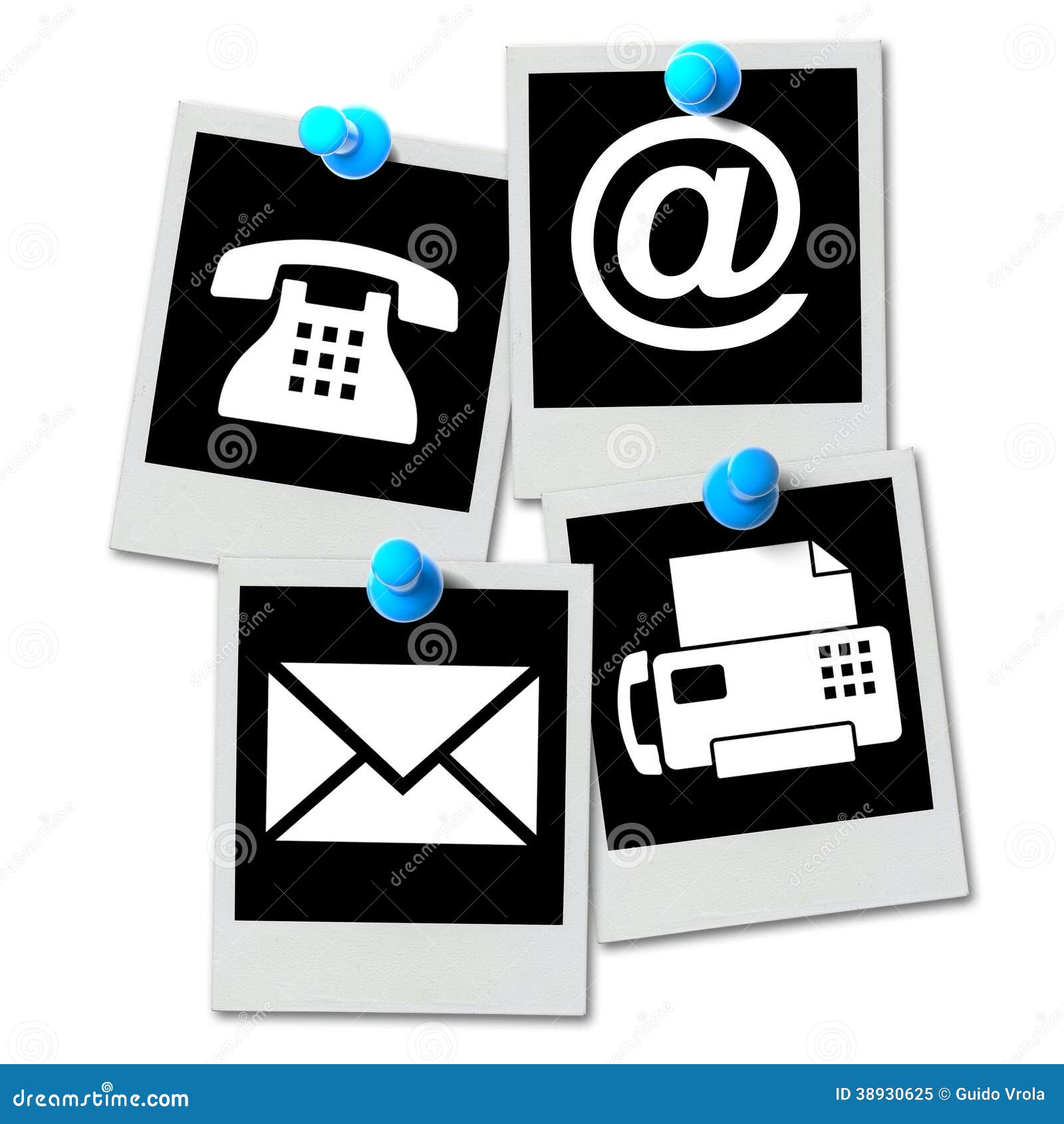 Contacts Symbols Set With Add, Delete And Chatting Symbols Vector ...