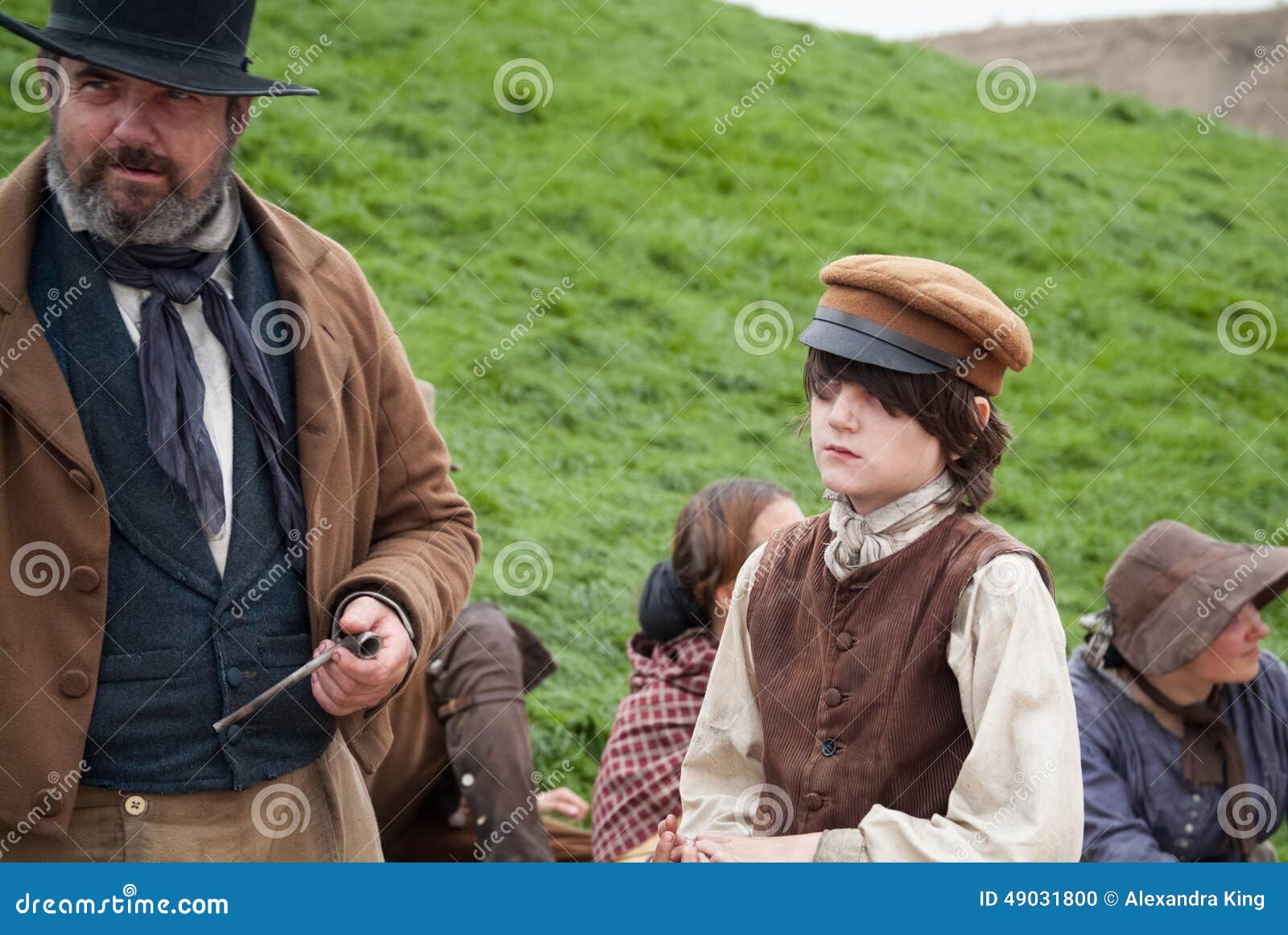 Contadini inglesi immagine editoriale. Immagine di società - 49031800