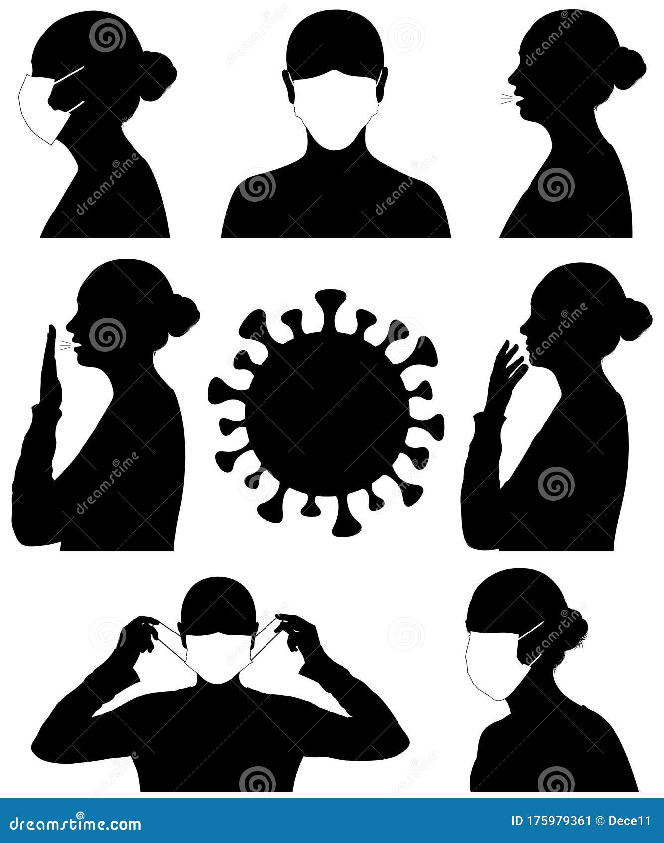Contagious Disease Transmission Royalty-Free Illustration ...