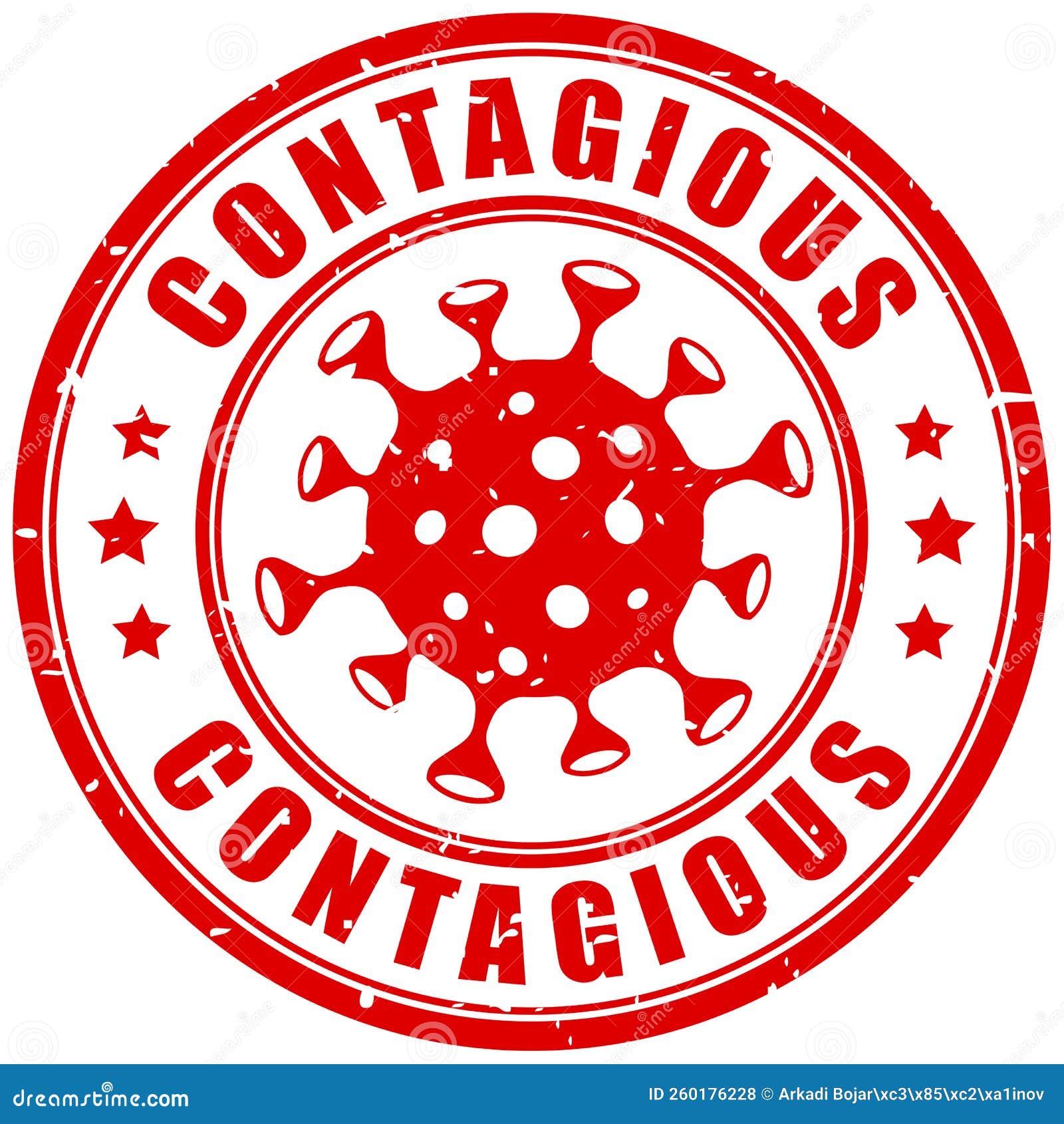 Red Grunge Warning Signs With Diagonal Lines. Old Attention, Danger Or ...