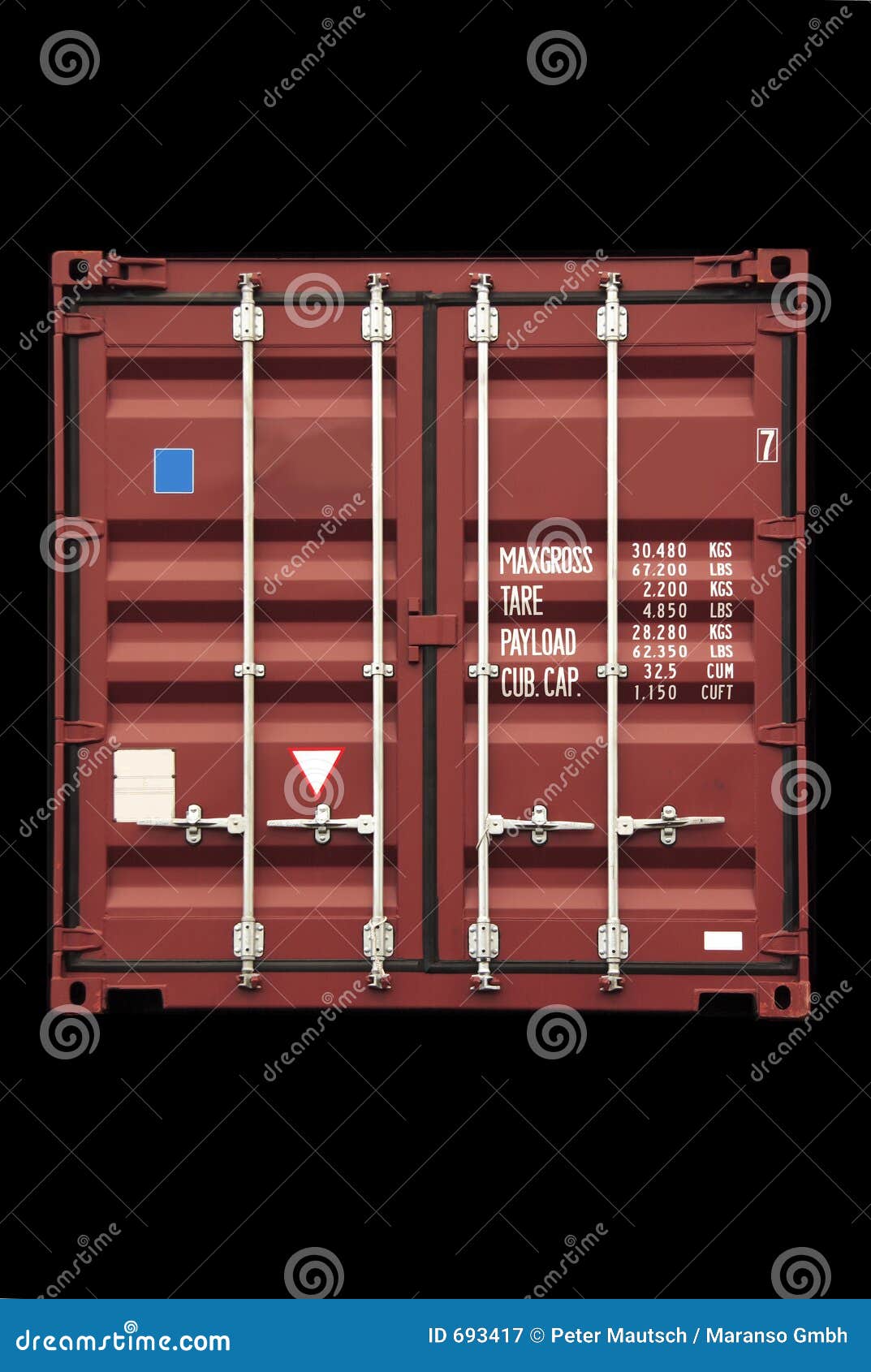 Container stock image. Image of hamburg, industry, facility - 693417