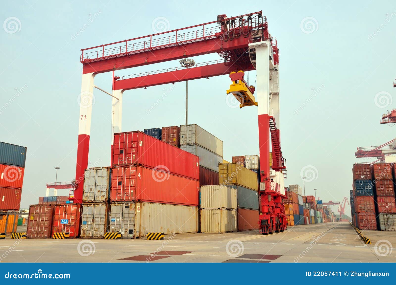Container blocks stock image. Image of horizontal, block - 22057411