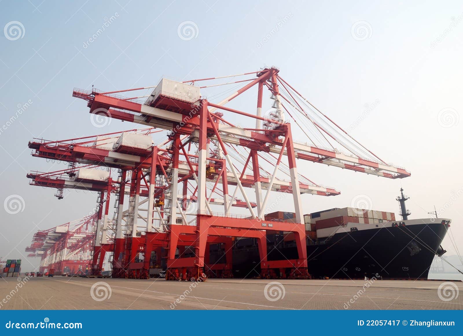 Container blocks stock image. Image of outdoor, export - 22057417