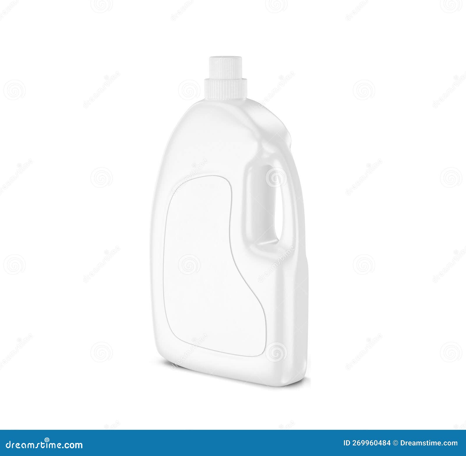 Container Bottle Plastic Rendering Result Stock Illustration ...