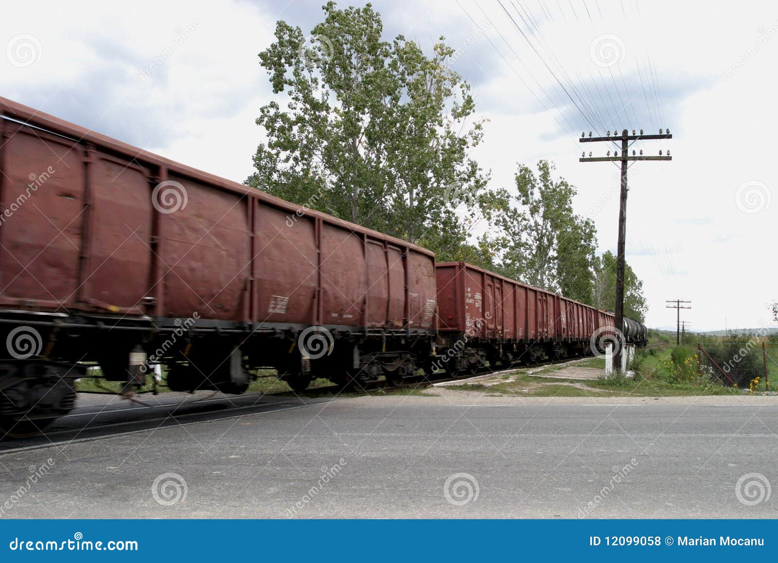 Container car stock photo. Image of railway, power, fast - 12099058