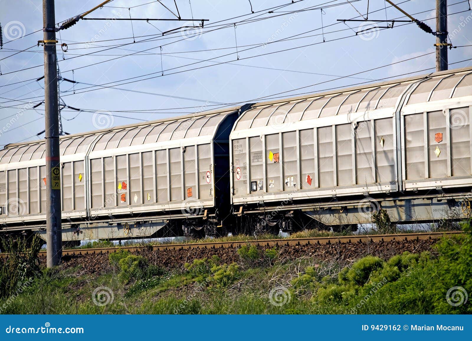 Container car stock photo. Image of move, black, path - 9429162