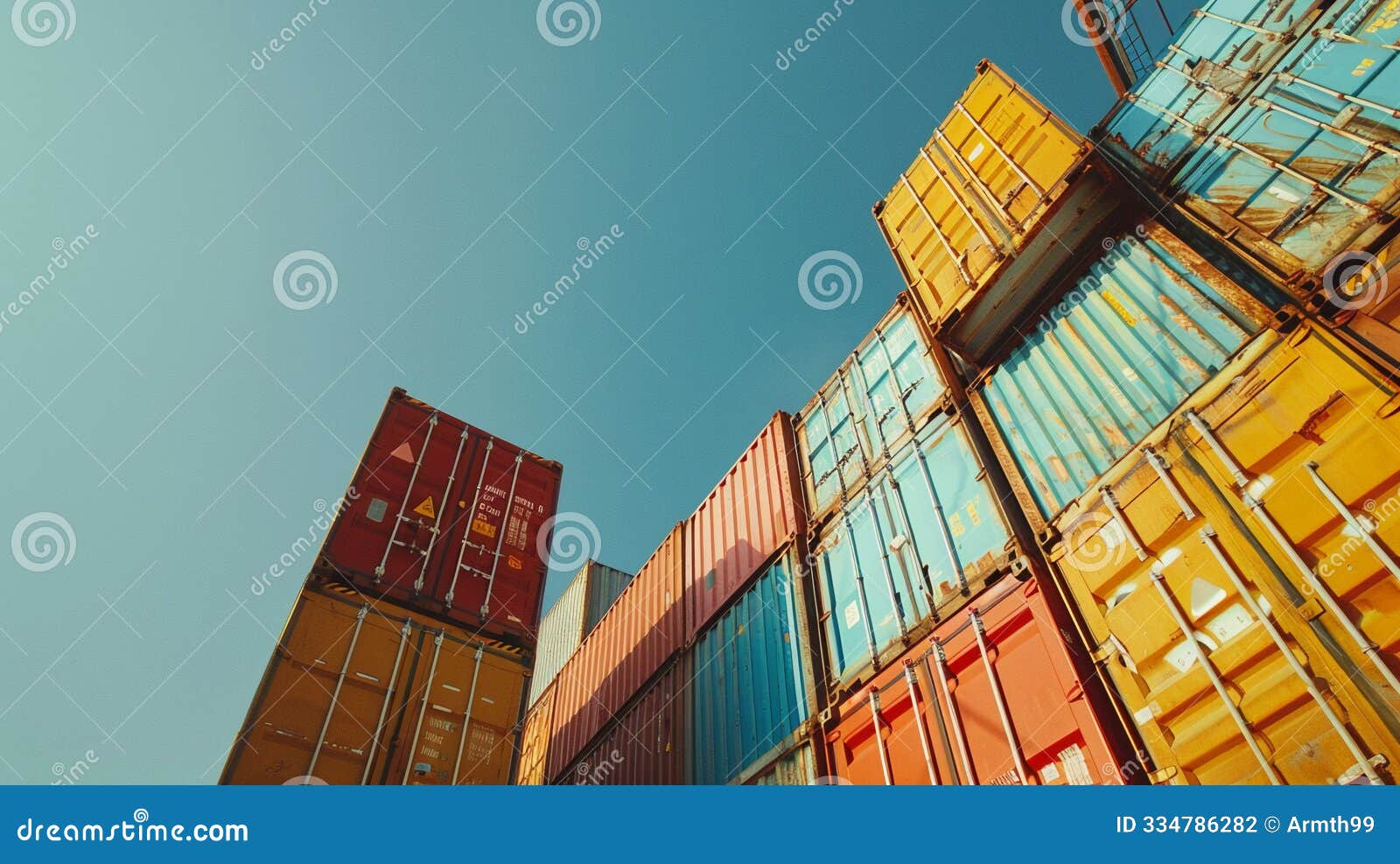 Cargo Terminals Icon Set Vector Illustration | CartoonDealer.com #41040056