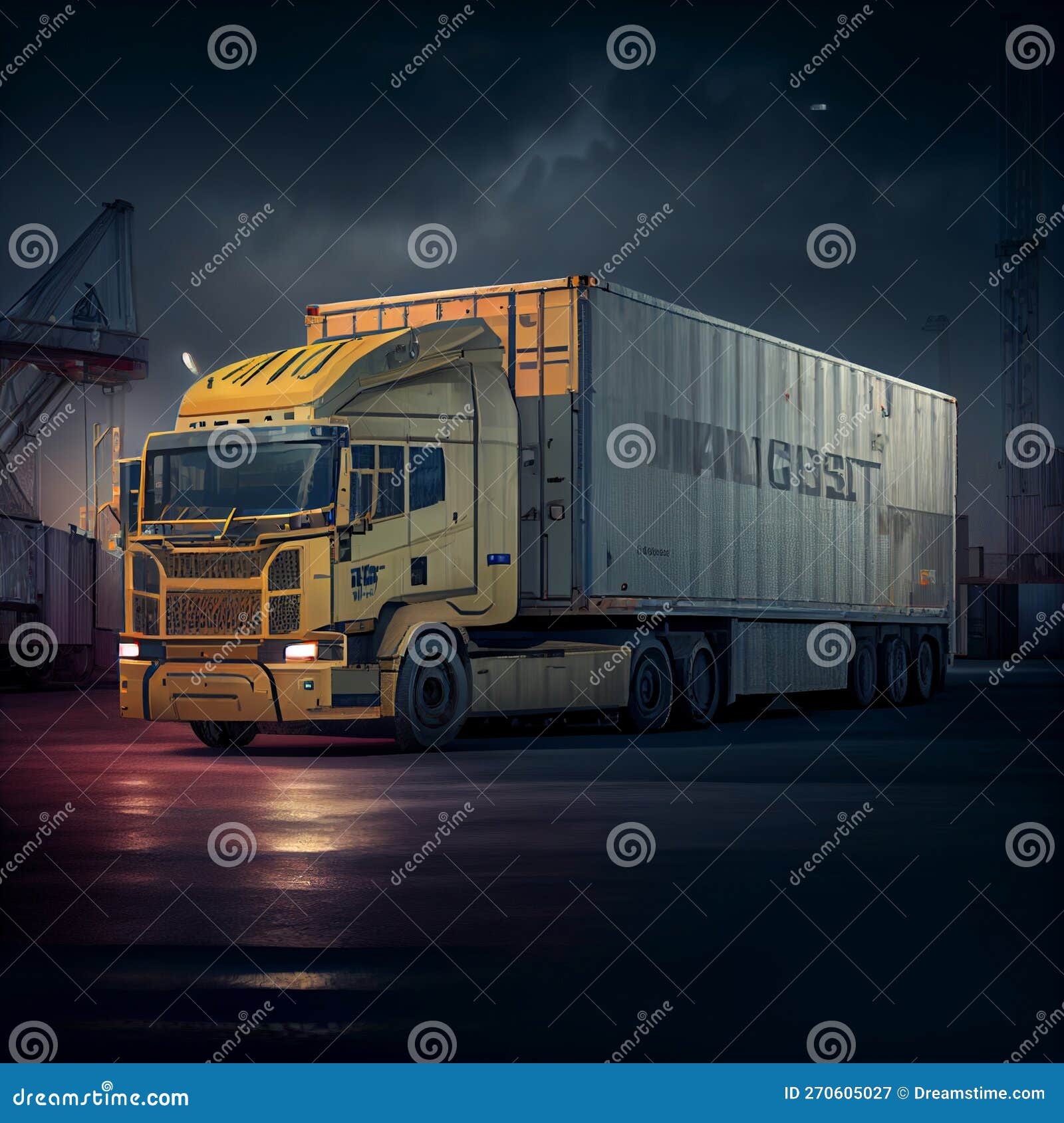 Container Cargo for Logistics Stock Image - Image of cargo, economy ...