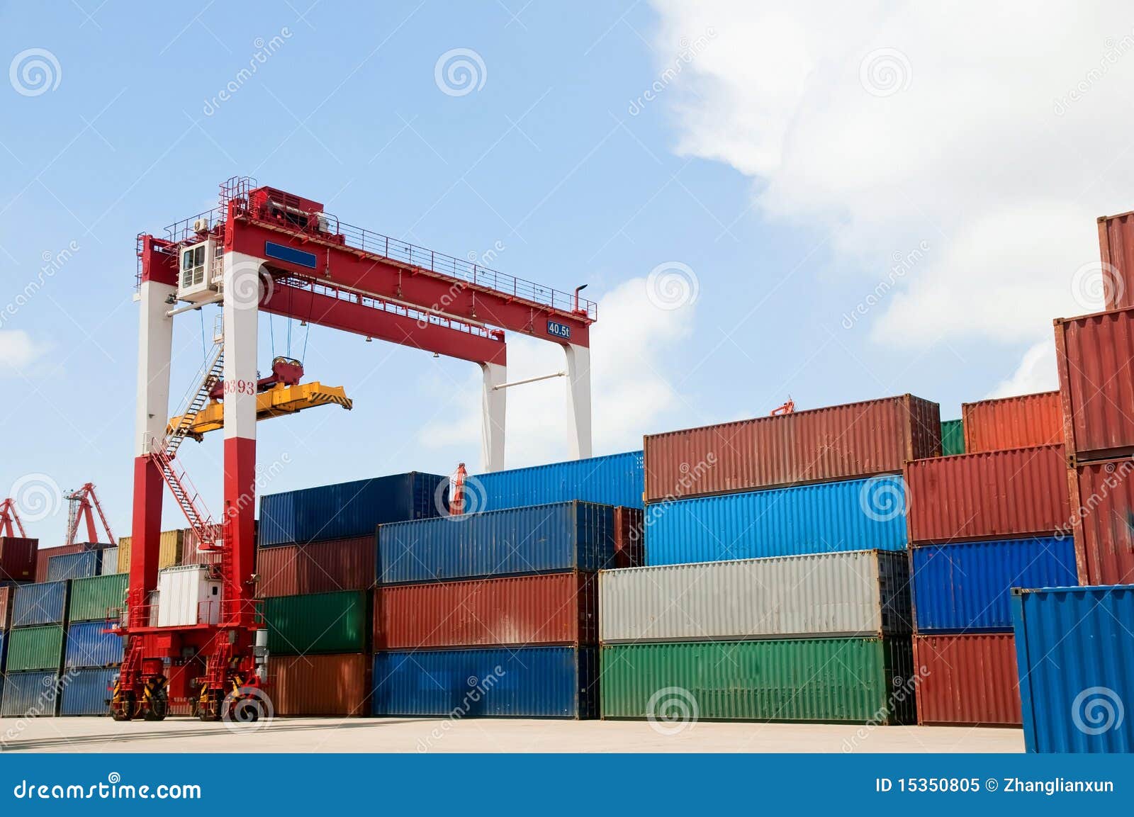 Container Cargo Ship Unloading Royalty-Free Stock Photo | CartoonDealer ... Container Cargo Ship Unloading Royalty-Free Stock Photo | CartoonDealer ...