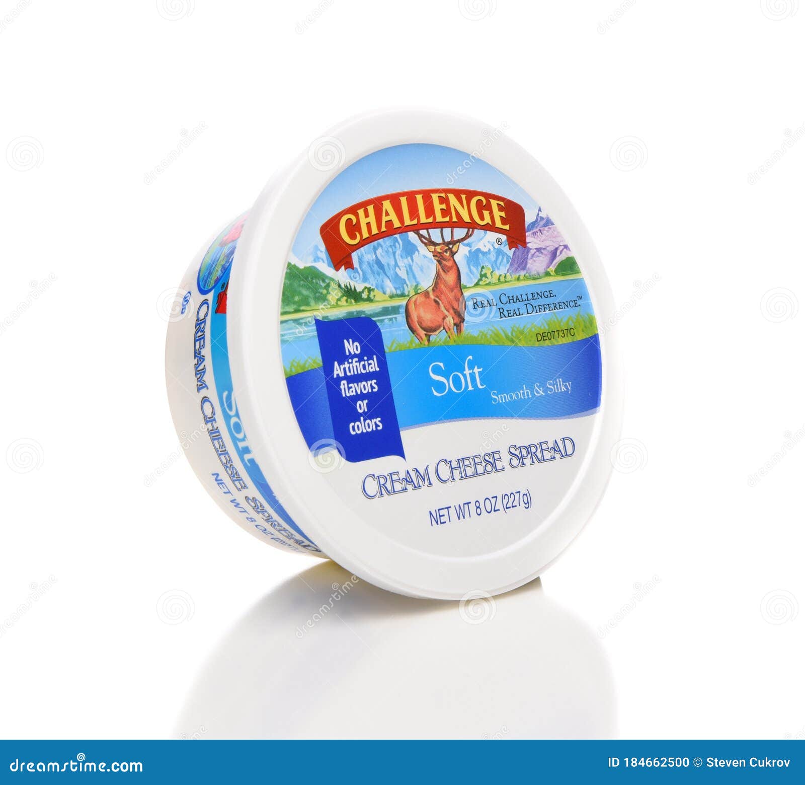A Container of Challenge Soft Cream Cheese Editorial Image - Image of ...
