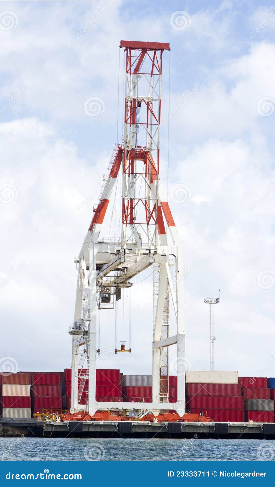 Container Crane Stock Image | CartoonDealer.com #11523157