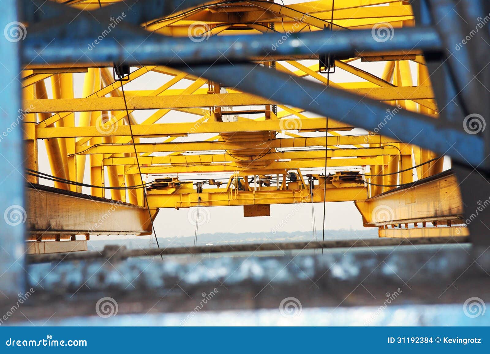 Container Crane Arm stock photo. Image of port, heavy - 31192384