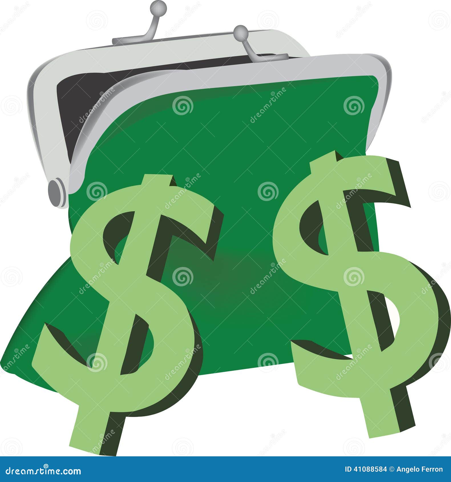 Container Currency stock vector. Illustration of accessory - 41088584