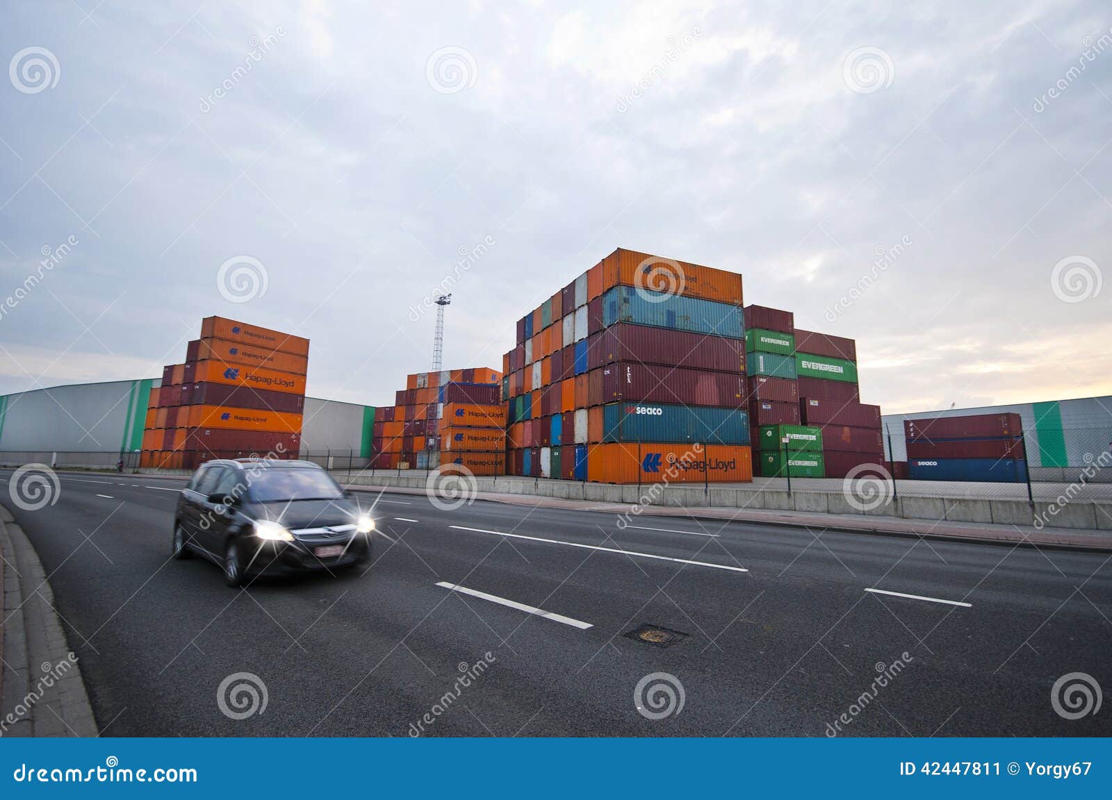 Container Depot editorial photo. Image of port, storage - 42447811