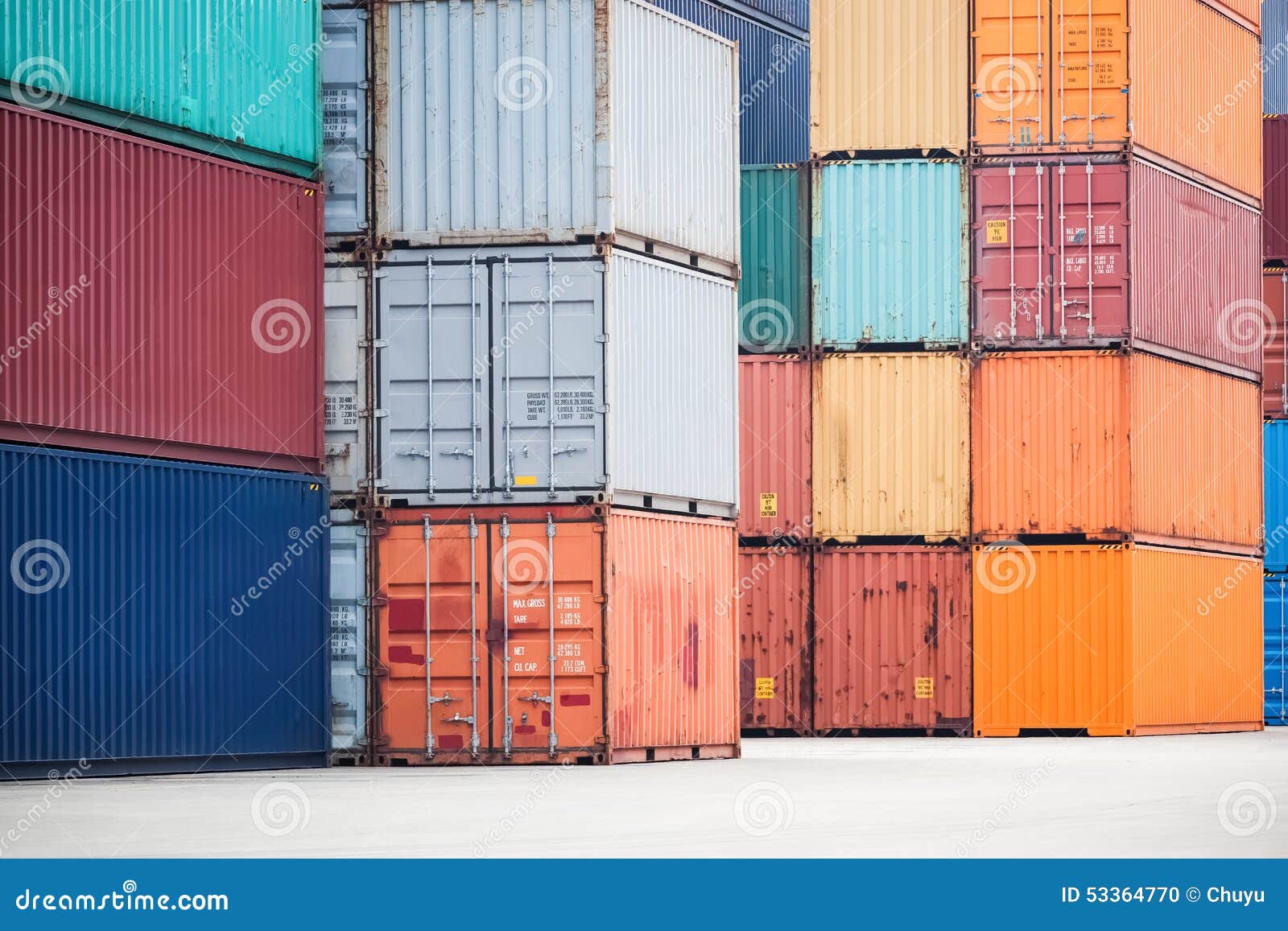 Container Depot Stock Photography | CartoonDealer.com #53364770