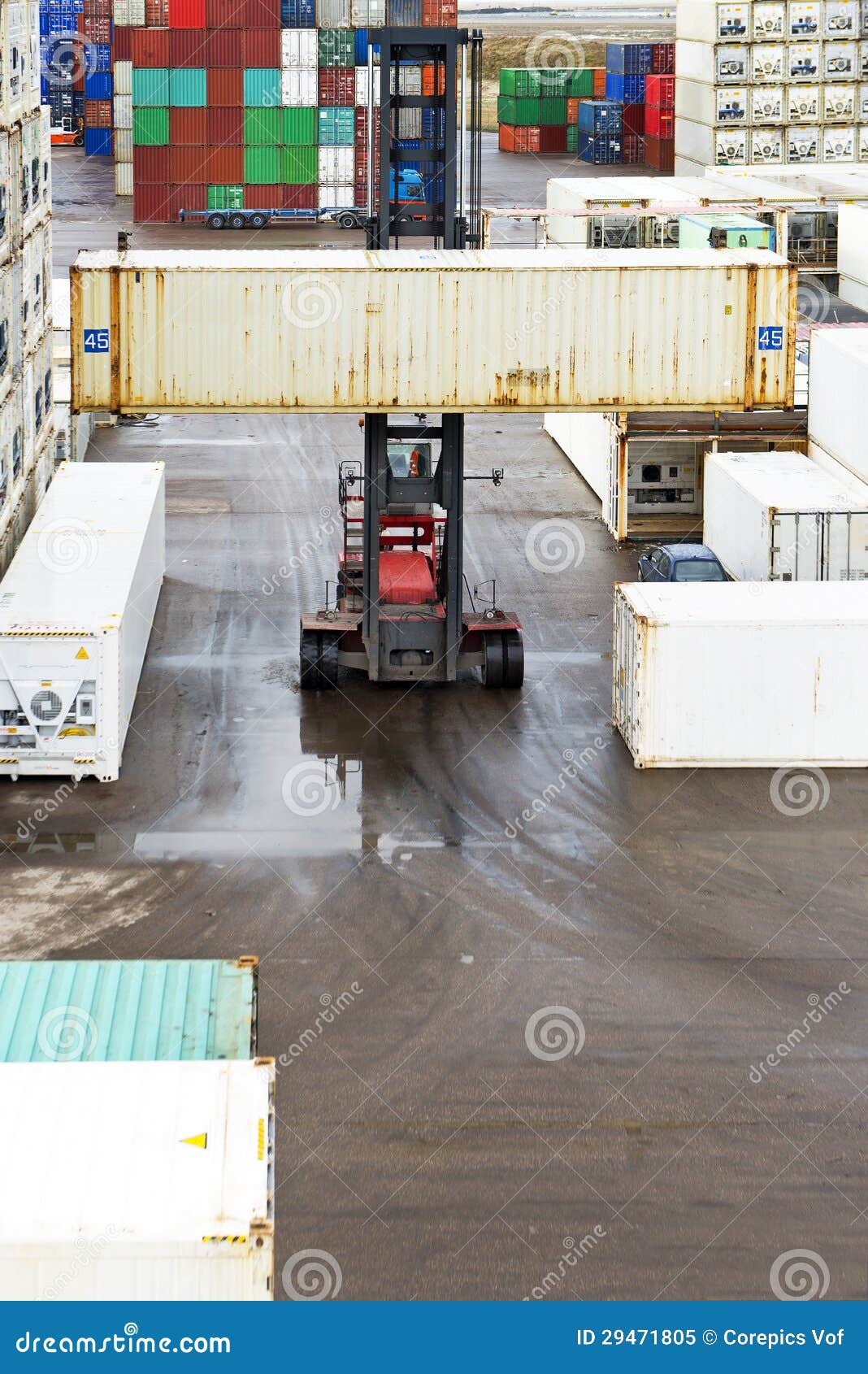Container Distribution Royalty-Free Stock Photo | CartoonDealer.com ...