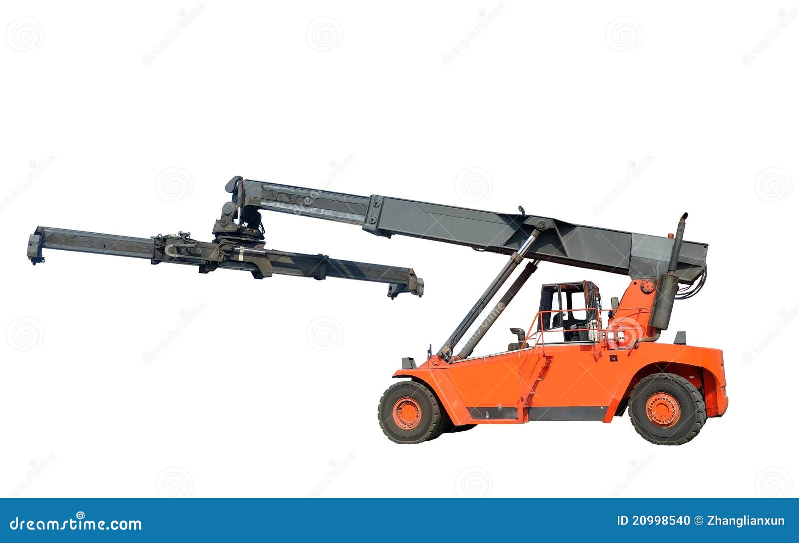 Container Forklift Stock Image | CartoonDealer.com #35404897