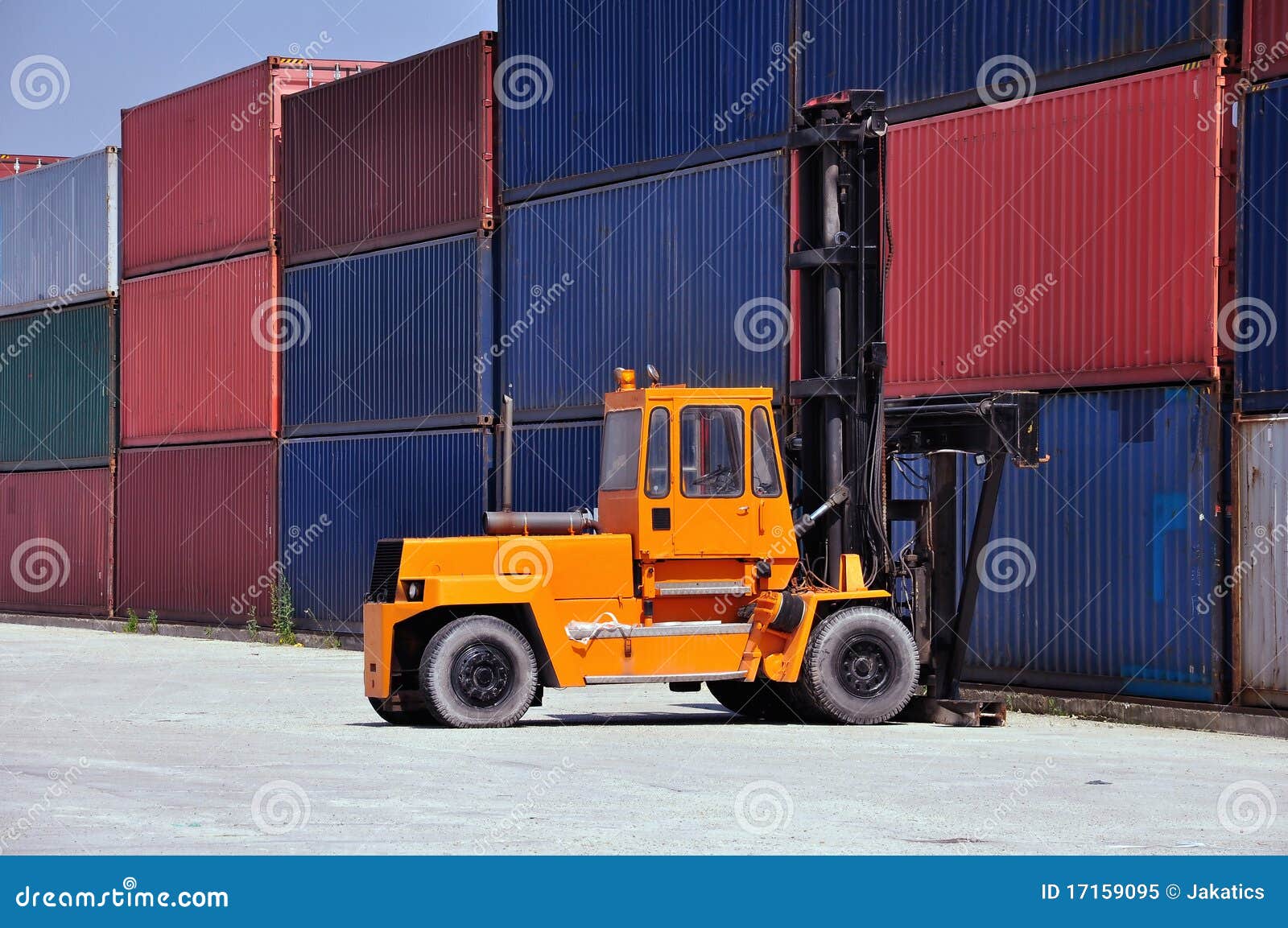 Container handling stock image. Image of weigh, custom - 17159095