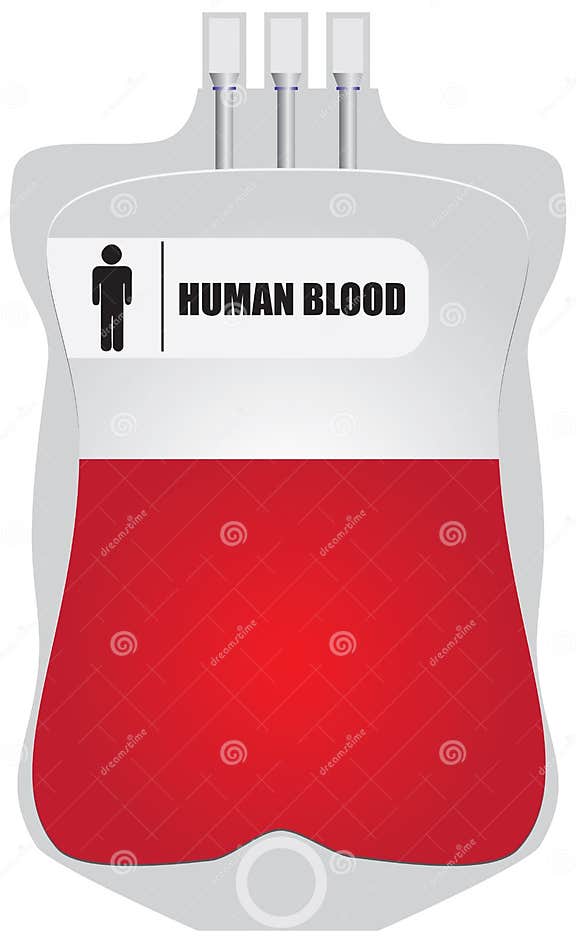 Container with human blood stock vector. Illustration of symbol - 150941263