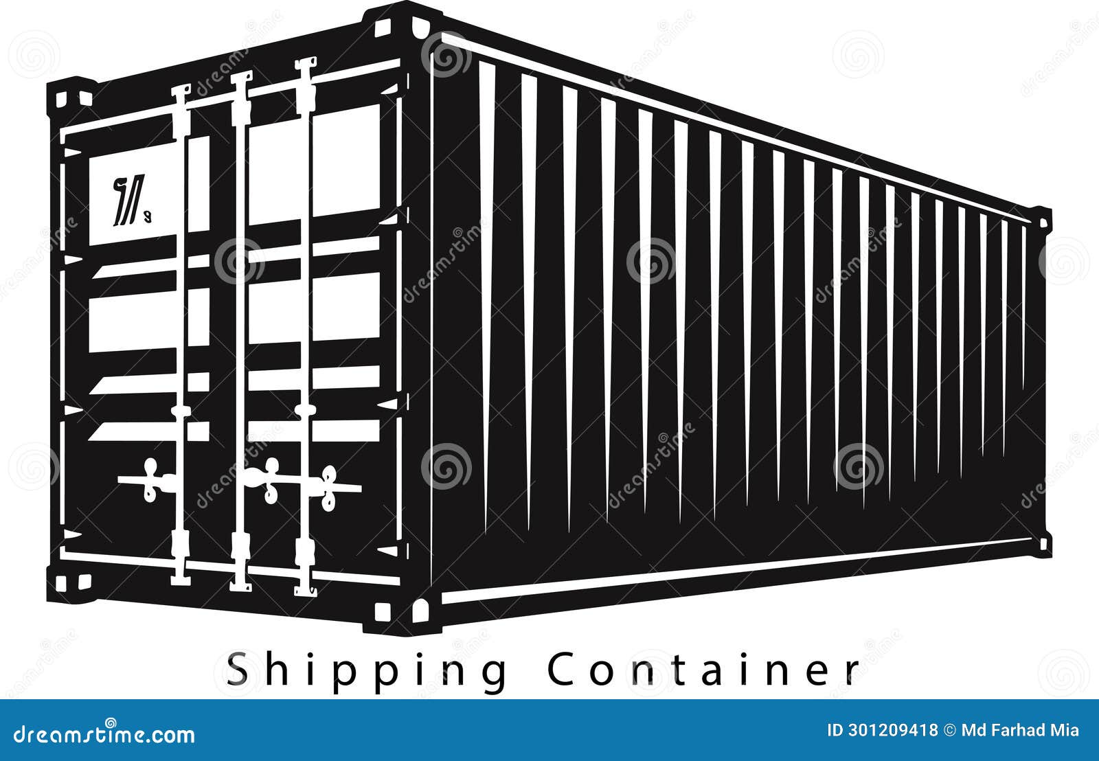 Container Icon,modern Container or Metal Box Logo Design Stock Vector ...