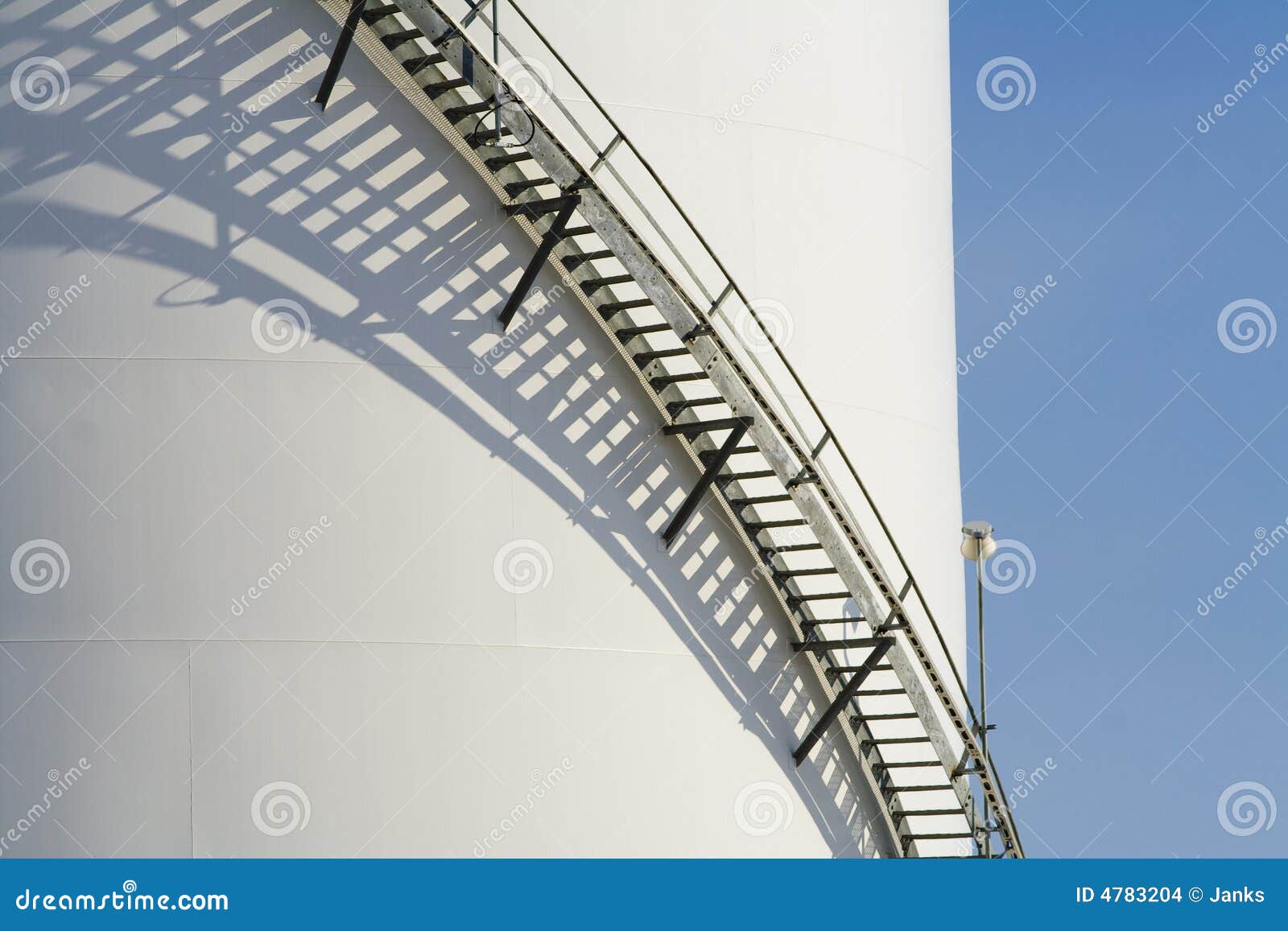 Container with ladder stock photo. Image of blue, large - 4783204