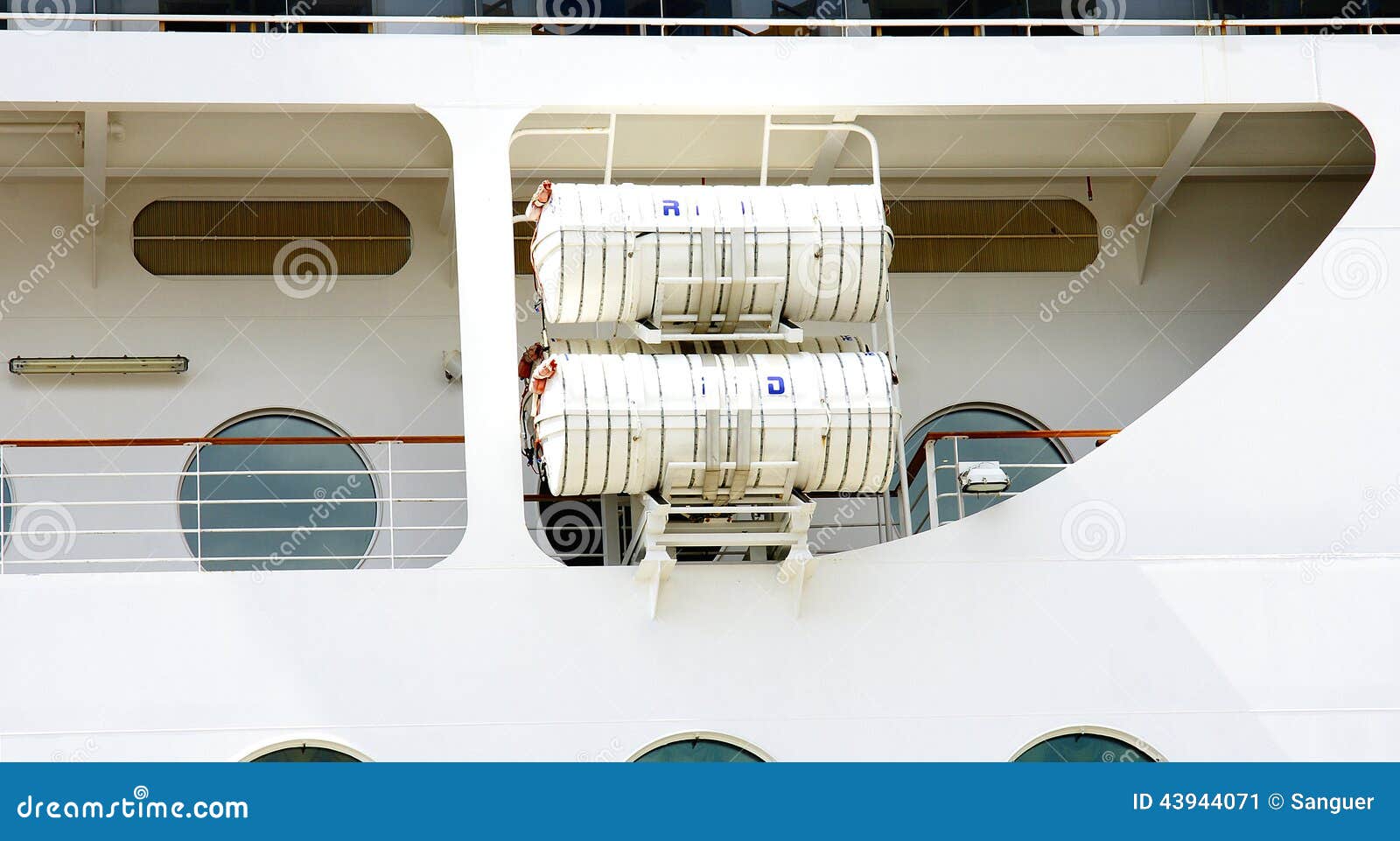 Container lifeboat stock image. Image of containers, raft - 43944071