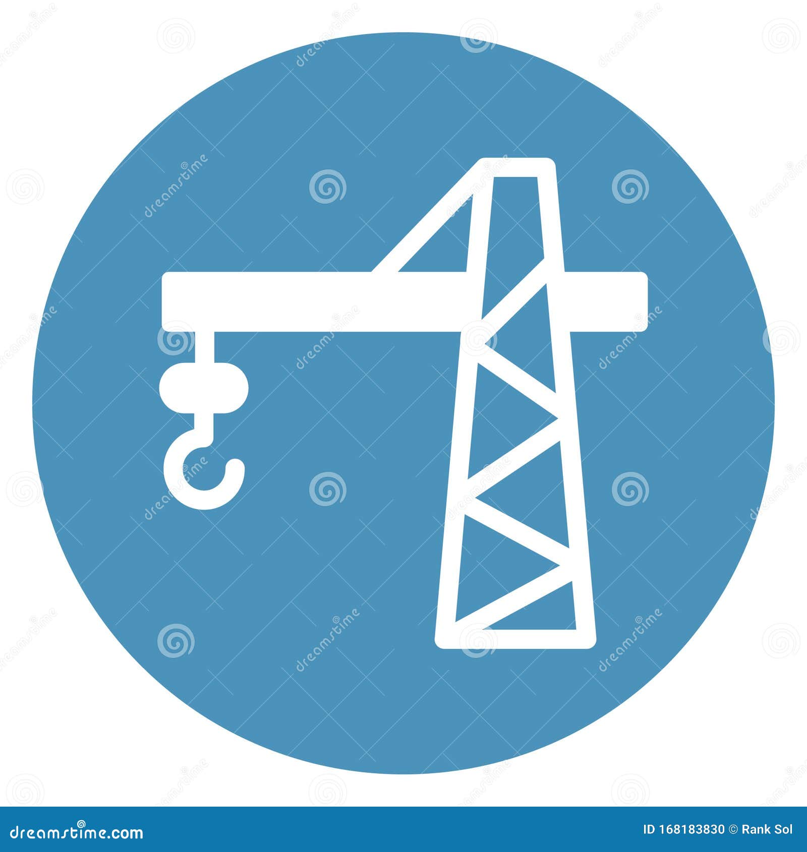 Container Lifter, Lifter Isolated Vector Icon Which Can Be Easily ...